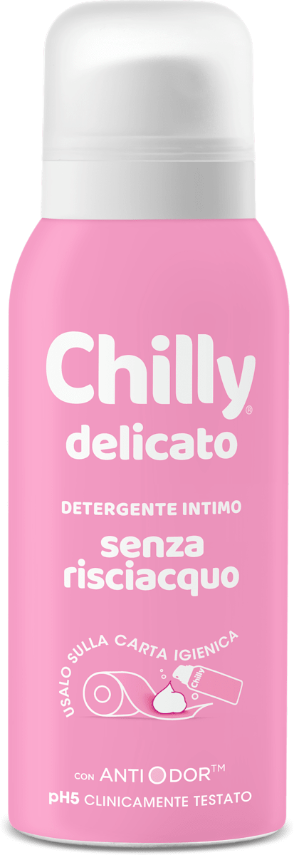 Chilly Detergente intimo delicato senza risciacquo, 100 ml | dm Italia