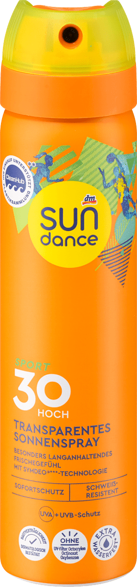 SUNDANCE Sport transparentni sprej za sunčanje, SPF 30, 75 ml | dm.hr