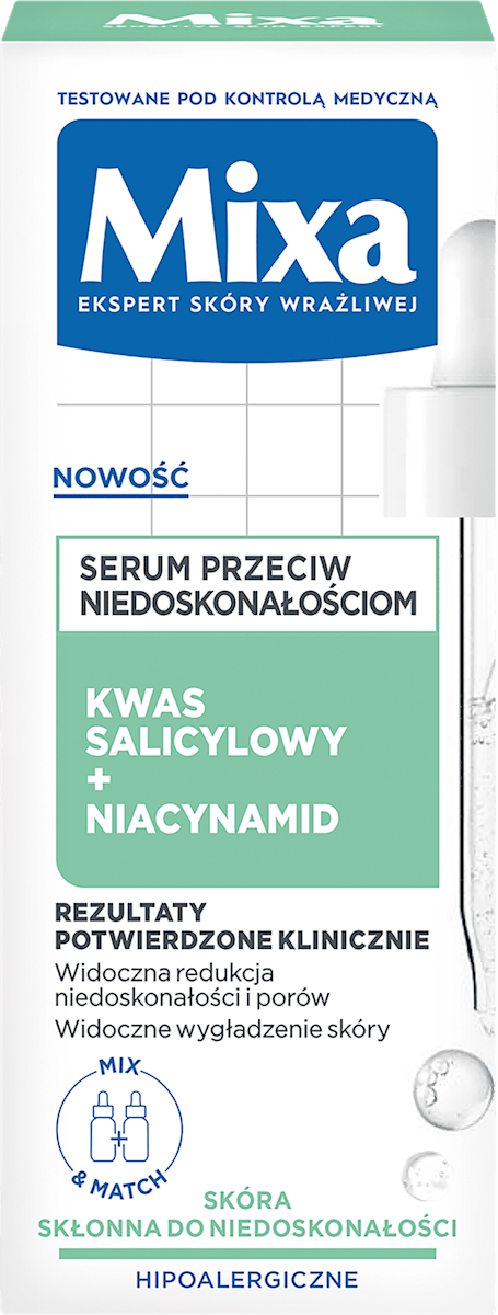 Mixa Serum przeciw niedoskonałościom, 30 ml kupuj w zawsze korzystnych ...