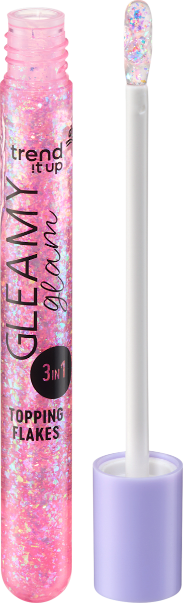 trend !t up Lipgloss Gleamy Glam Topping Flakes 130, 5,5 ml | dm.at