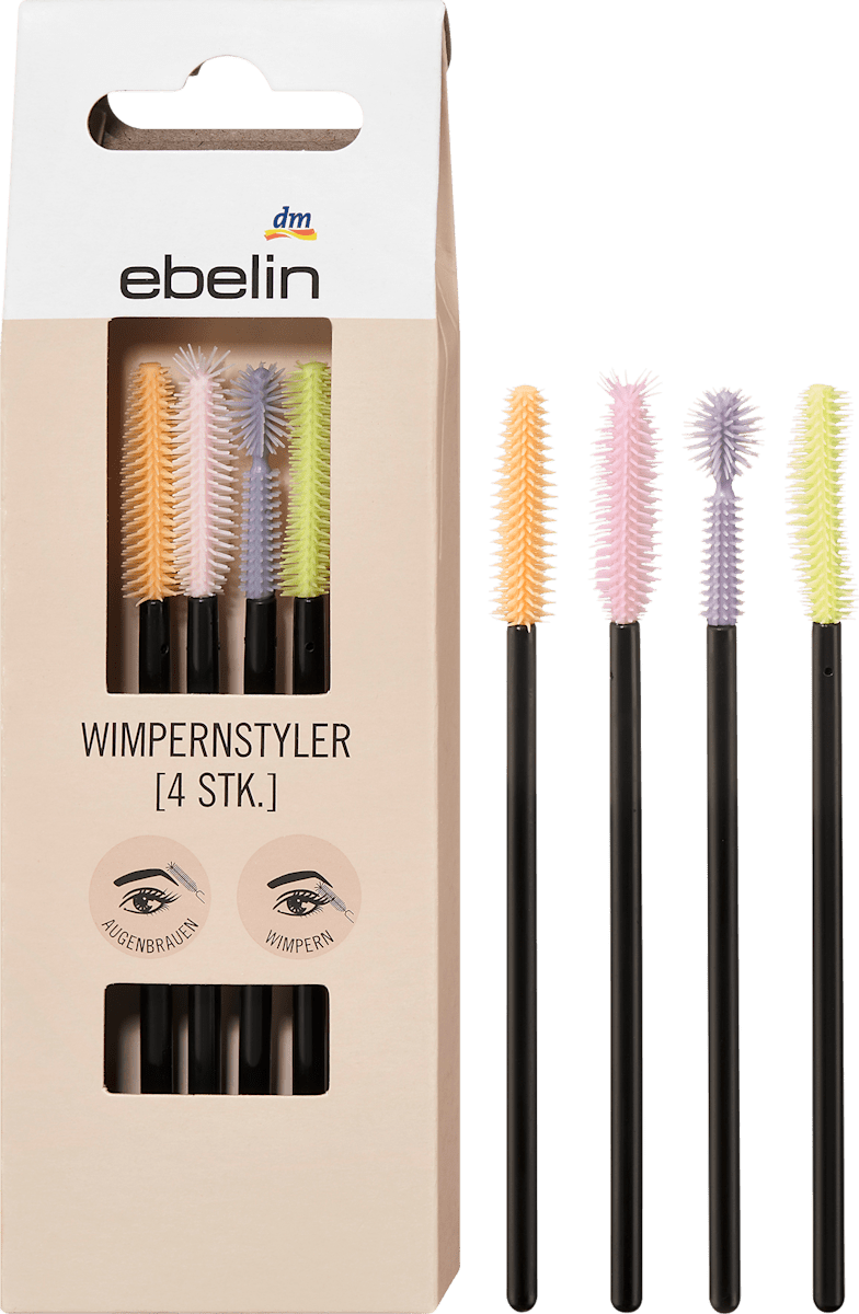 ebelin kartáček na řasy, 4 ks | dm.cz