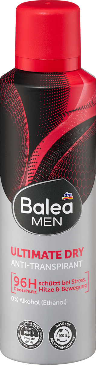 Balea MEN Deodorant antiperspirant Spray Ultimate Dry, 200 ml | dm.ro