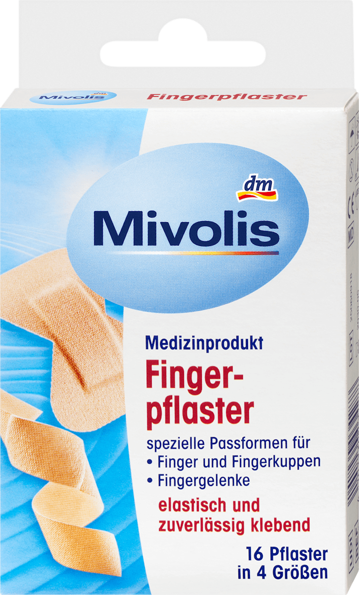 Mivolis Fingerpflaster, 16 St dauerhaft günstig online kaufen | dm.de
