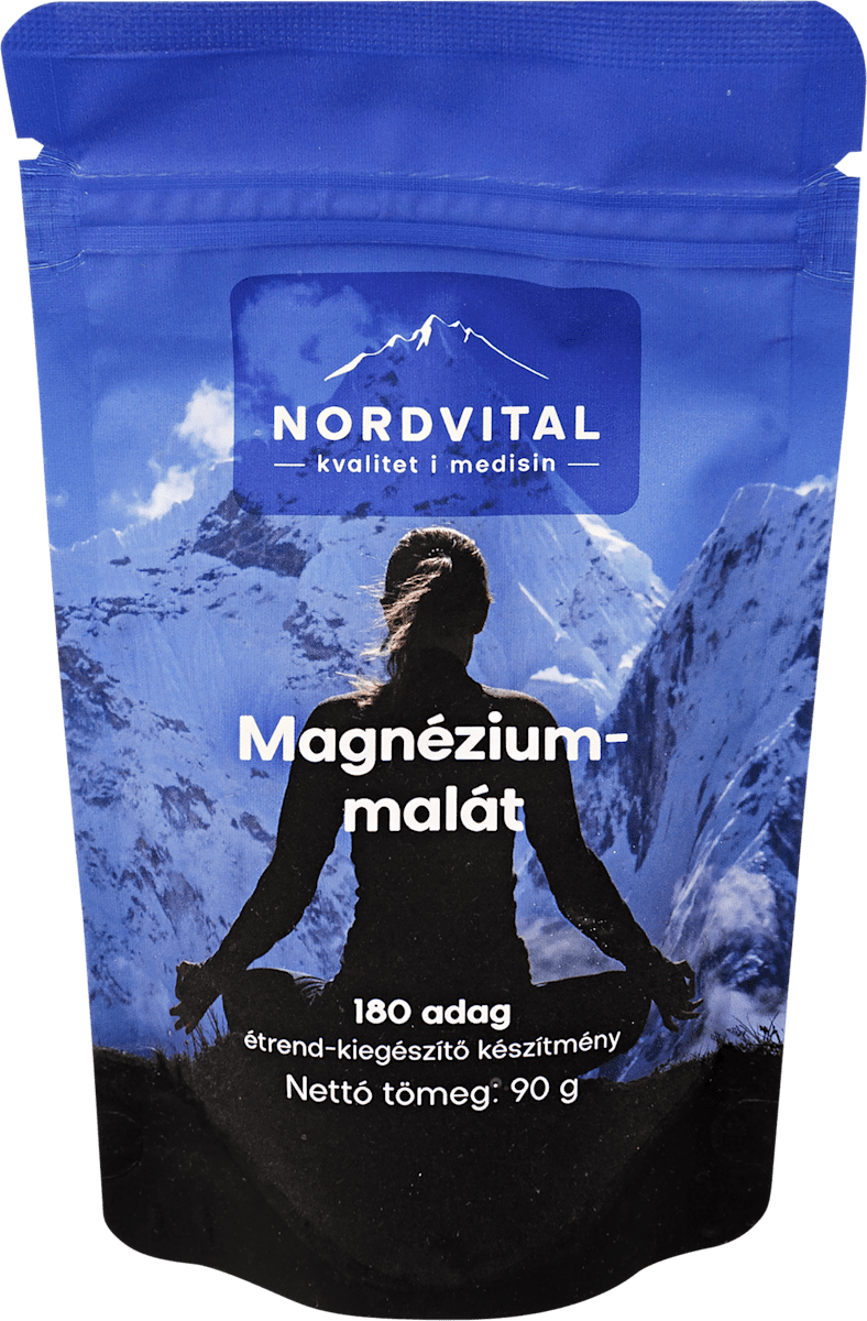 NORDVITAL Magnézium-malát por, 180 Adag | dm.hu