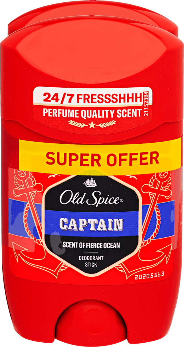 Old Spice Férfi deo stift, Captain, 2x50ml, 100 ml | dm.hu