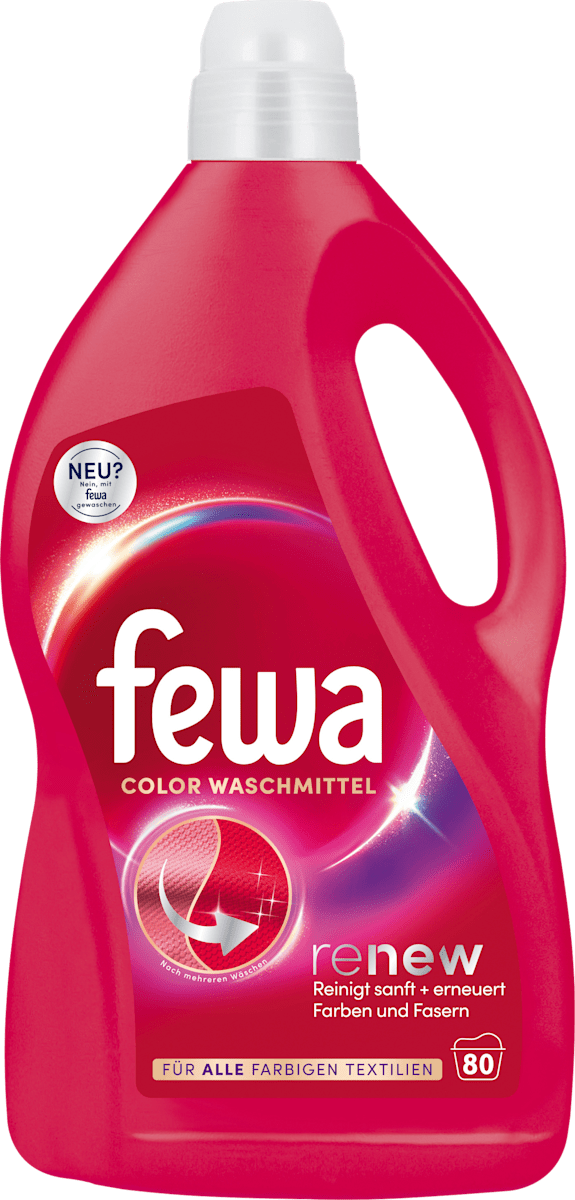 Fewa Colorwaschmittel Flüssig Renew, 80 Wl | dm.at