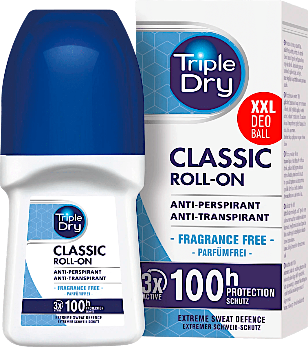 Triple Dry Deodorant antiperspirant Roll-on Classic, 50 ml | dm.ro