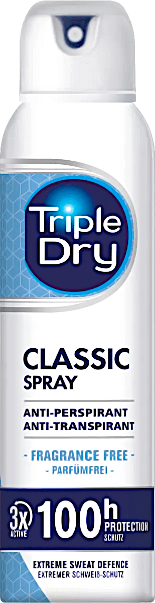 Triple Dry Deodorant antiperspirant Spray Classic, 150 ml | dm.ro