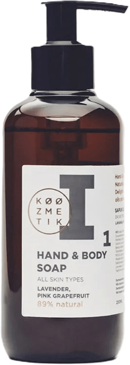 KOOZMETIK I1 sapun za ruke i tijelo – lavanda i ružičasti grejp, 250 ml ...