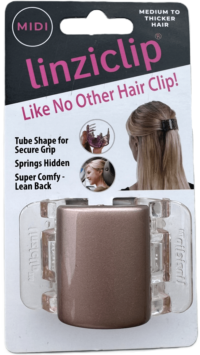 Linziclip Midi kopča za kosu – rose gold, 1 kom. | dm.hr