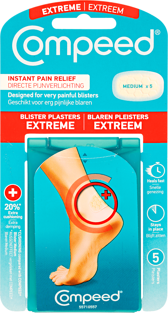 Compeed Vízhólyagtapasz Extreme, 5 db | dm.hu