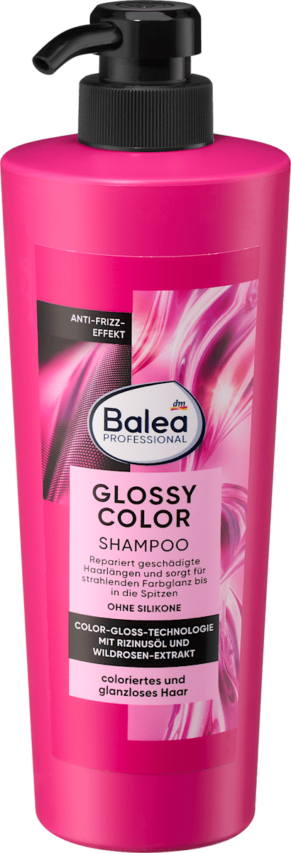 Balea PROFESSIONAL Shampoo Glossy Color, 600 ml dauerhaft günstig ...