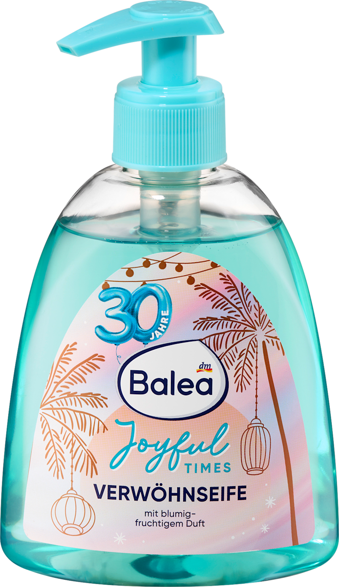 Balea Flüssigseife Joyful Times 30 Jahre, 300 ml dauerhaft günstig ...