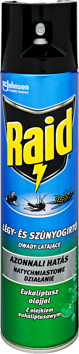 Raid Légy és szúnyogirtó spray eukaliptusz illattal, 400 ml | dm.hu