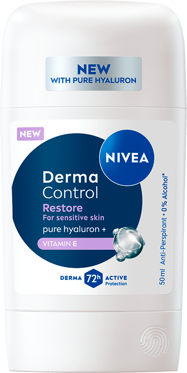 NIVEA Deodorant stick Derma Control Restore, 50 ml | dm.ro