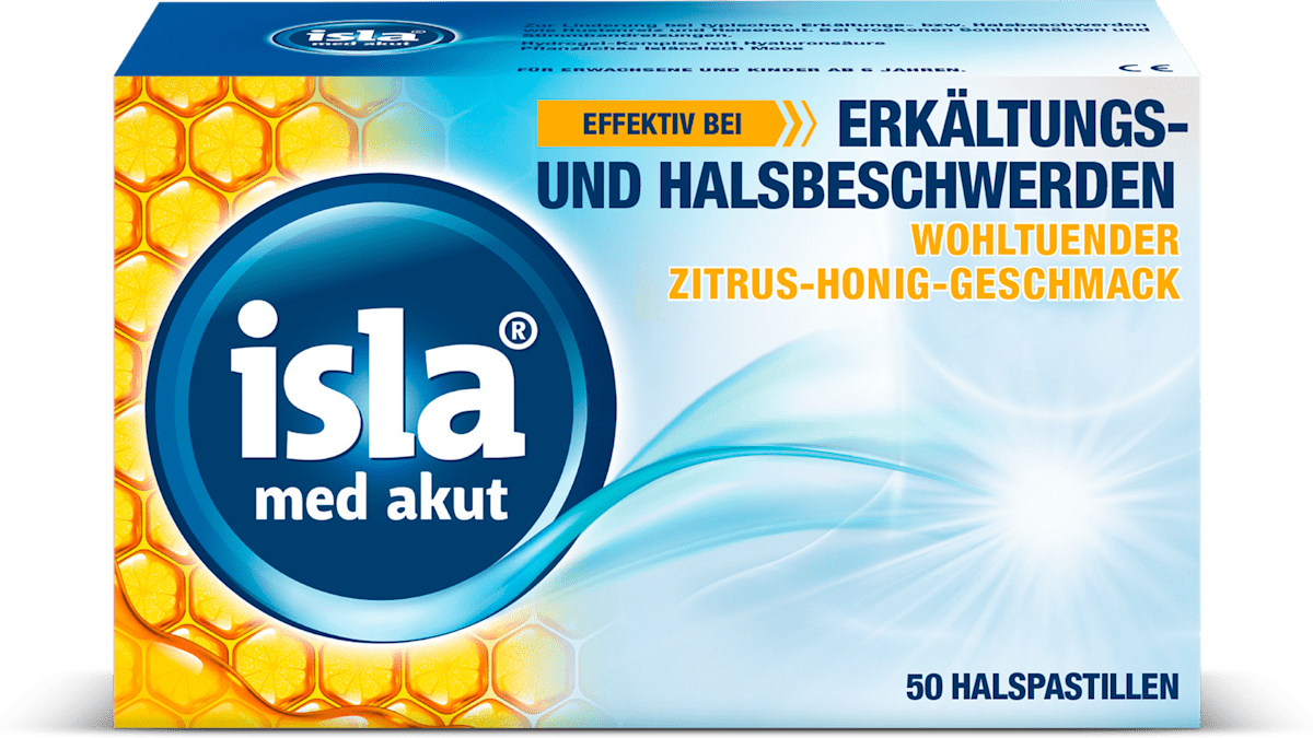 isla isla med akut ZITRUS-HONIG Halspastillen, 50 St dauerhaft günstig ...
