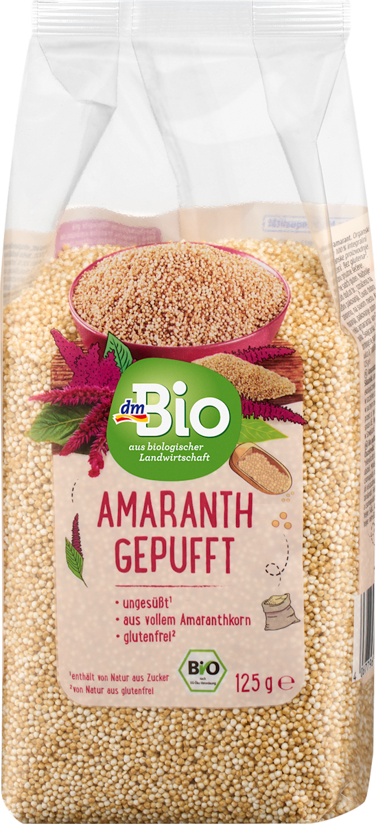 dmBio Био амарант, пукан, 125 g | dm България