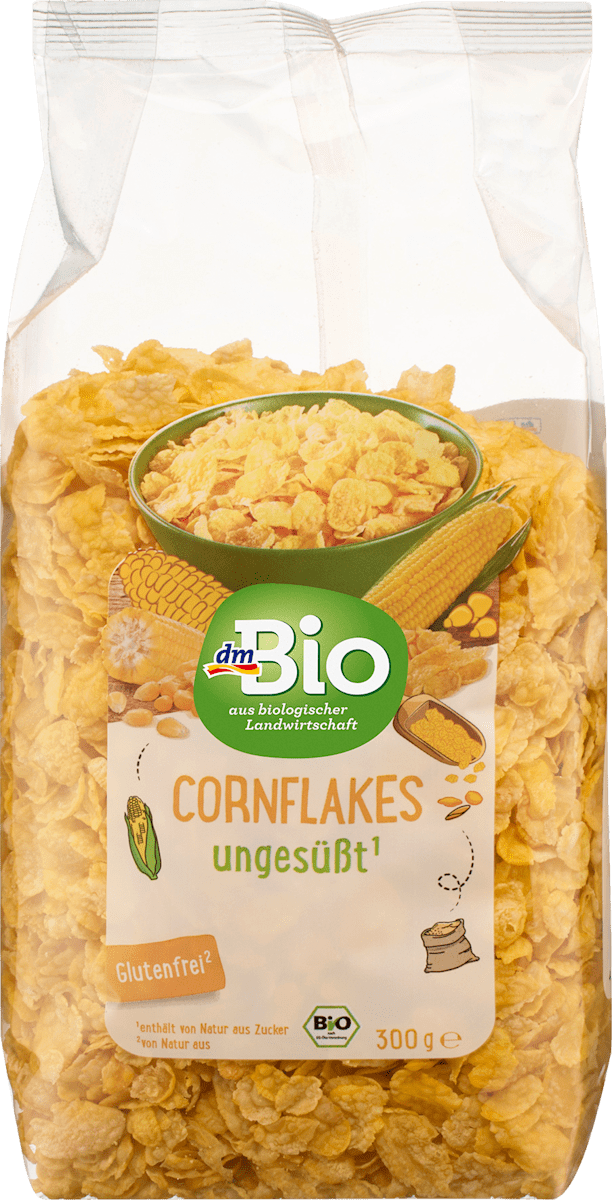 dmBio Cornflakes, ungesüßt, 300 g dauerhaft günstig online kaufen | dm.de