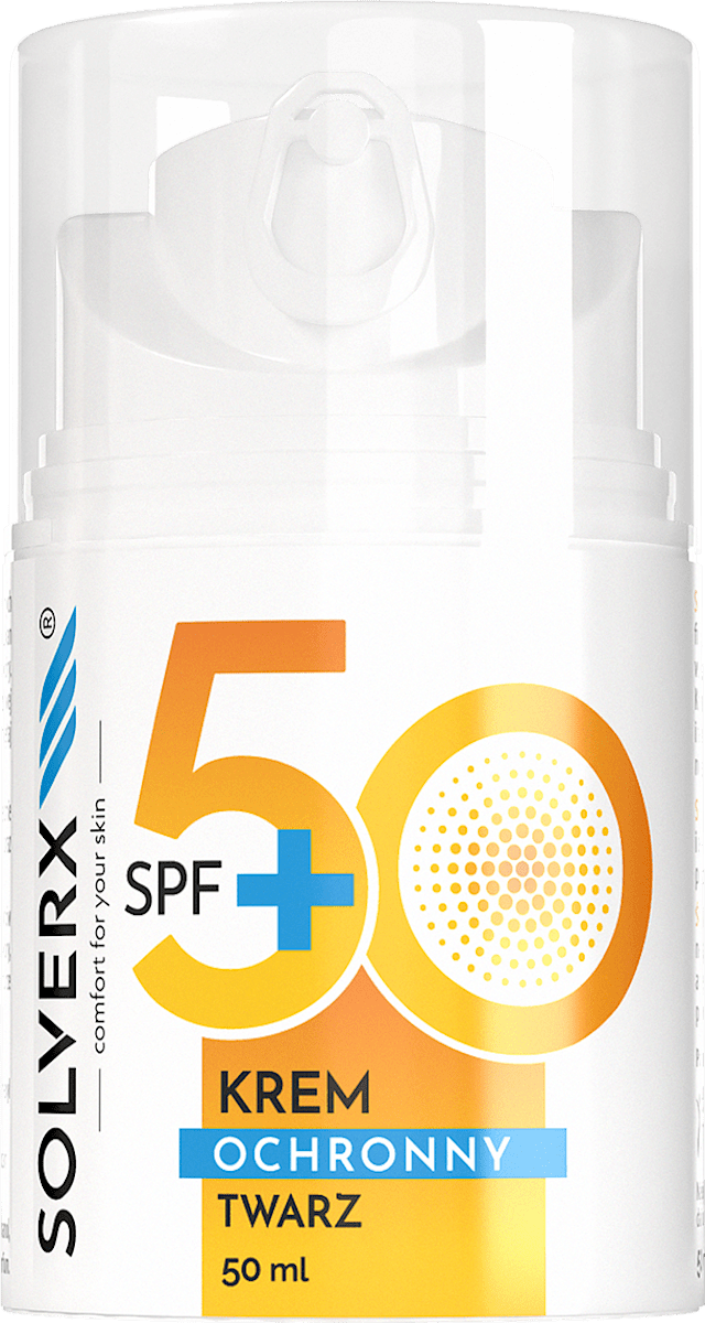 Solverx Krem do twarzy SPF50+ Sunny Skin, 50 ml kupuj w zawsze ...