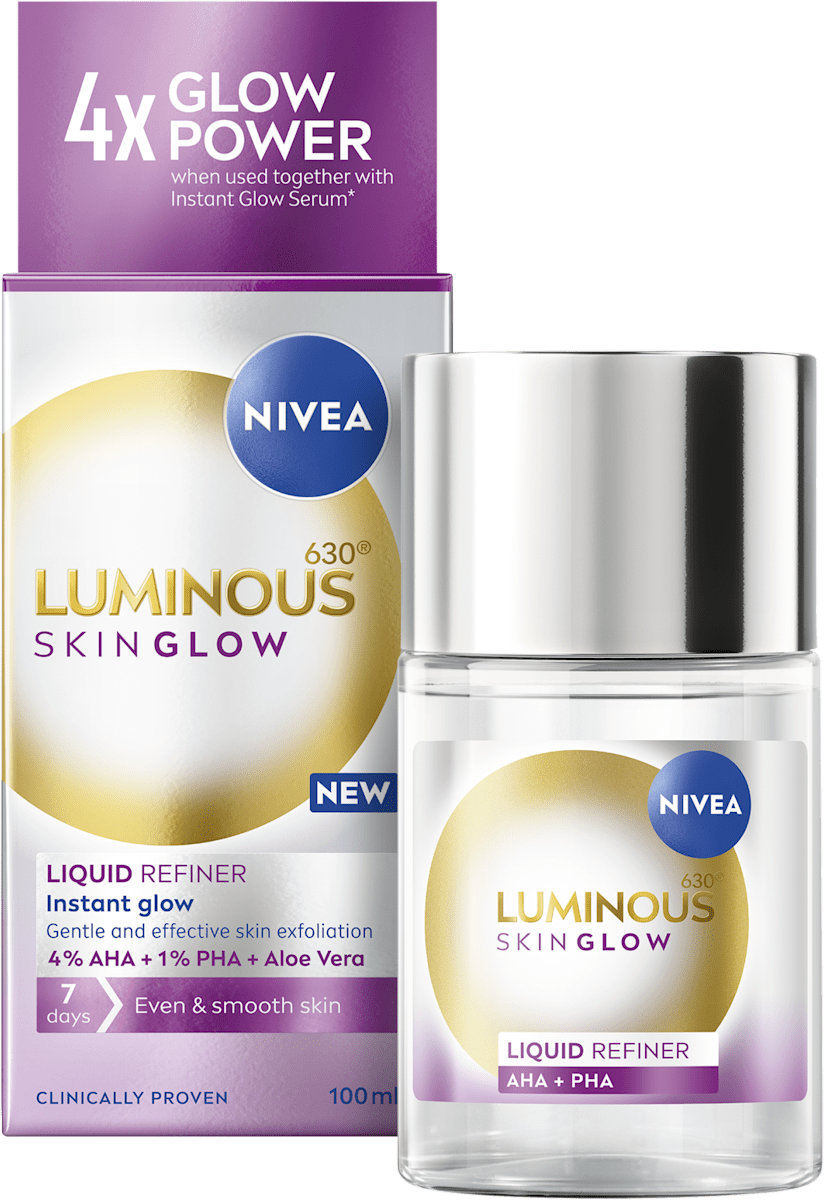 NIVEA Nivea Luminous630 Skin Glo tečni piling za lice, 100 ml | dm Bosna i Hercegovina