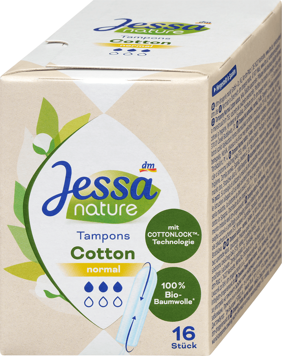 Jessa Tampons Cotton Normal nature, 16 St | dm.at