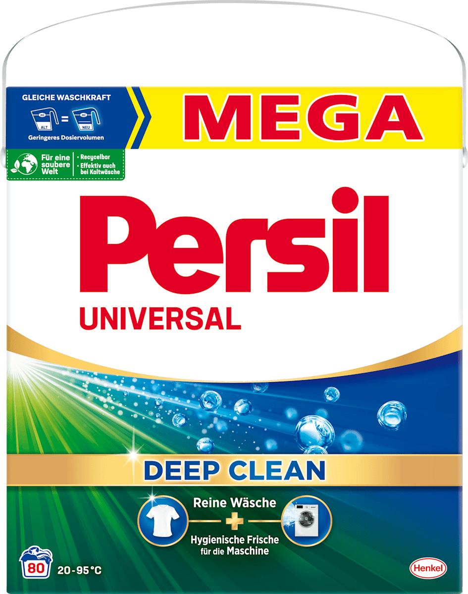 Persil Universalwaschmittel Pulver Deep Clean, 80 Wl | dm.at