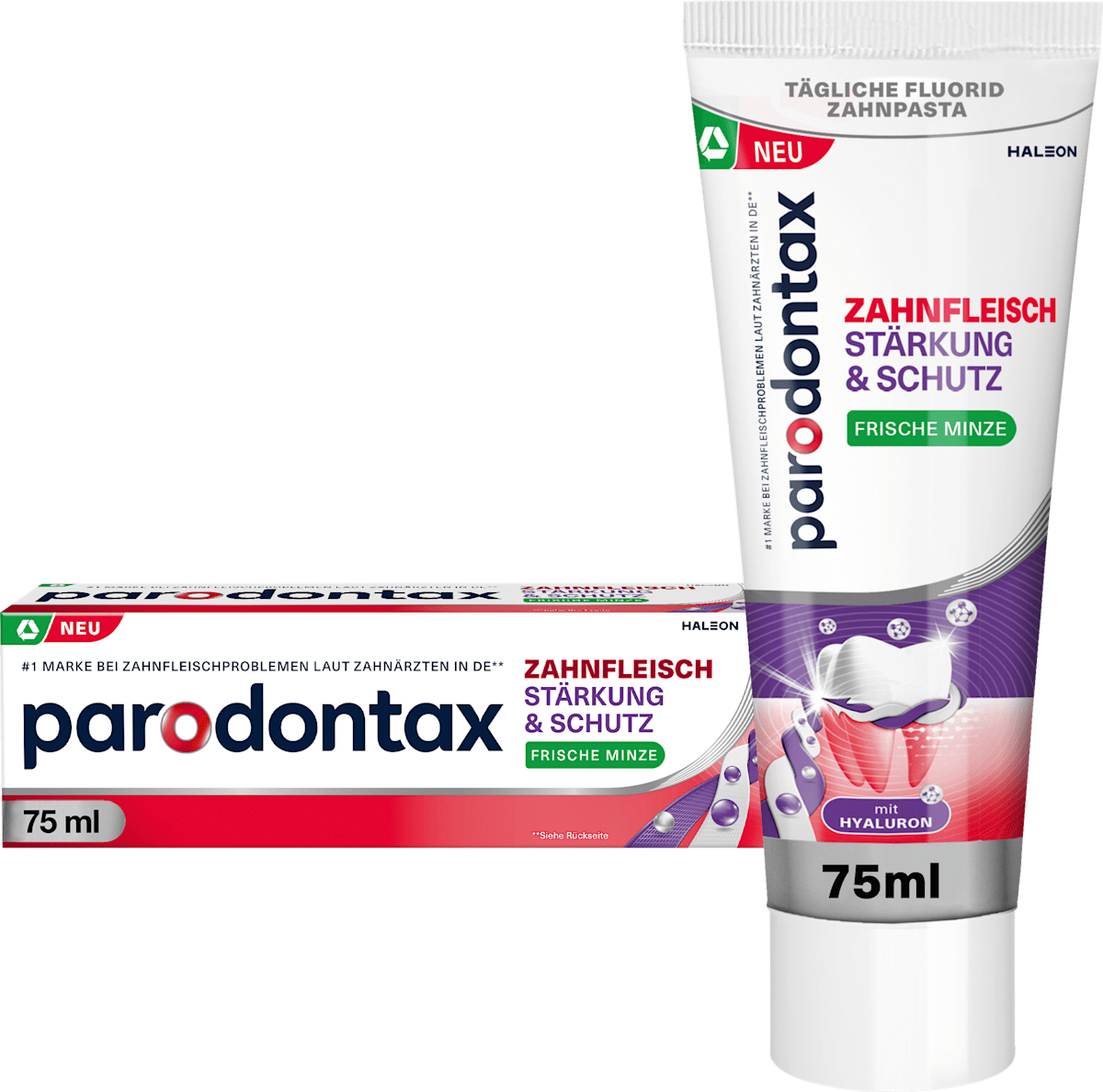 Parodontax Zahnpasta Zahnfleisch Stärkung & Schutz, 75 ml dauerhaft ...