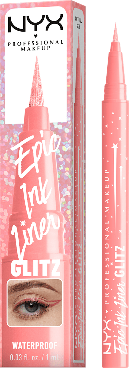 NYX PROFESSIONAL MAKEUP Eyeliner Epic Ink Glitz 02 Bootcut Bling, 1 ml ...