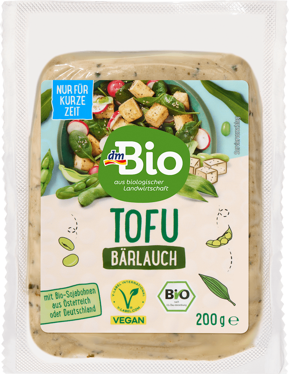 dmBio Tofu Bärlauch, 200 g dauerhaft günstig online kaufen | dm.de