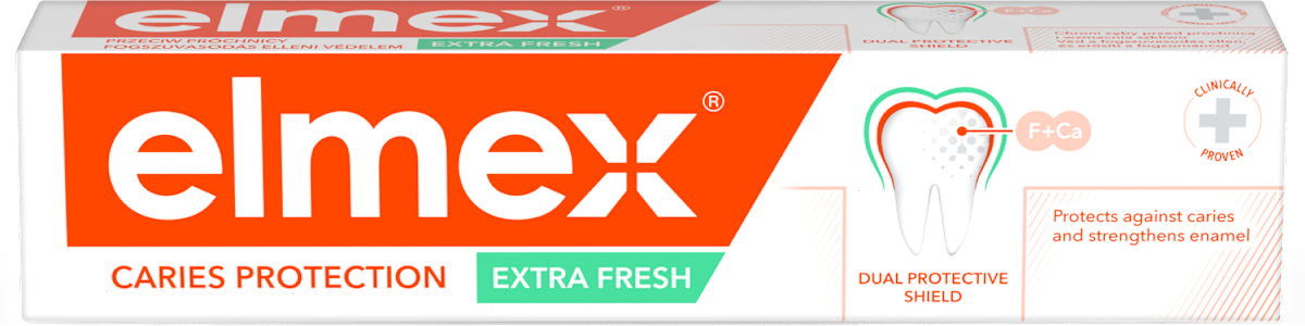 elmex Caries Protection Extra Fresh pasta za zube, 75 ml | dm Bosna i ...
