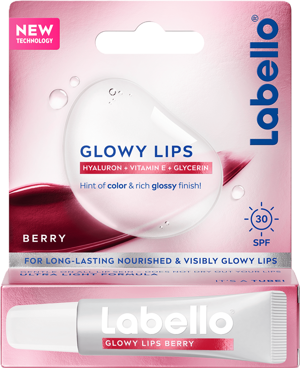 labello Balsamo labbra Glowy Lips Berry, 10 ml | dm Italia