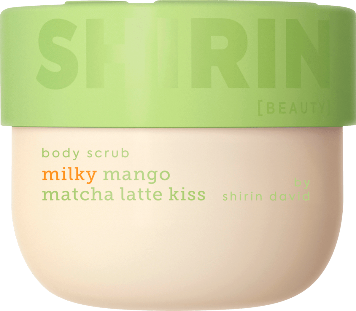 SHIRIN BEAUTY Körperpeeling Milky Mango Matcha Latte Kiss, 235 ml ...