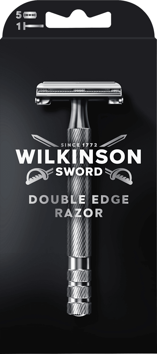 WILKINSON SWORD Rasierhobel, Barber´s Style The Edger mit Ersatzklingen ...