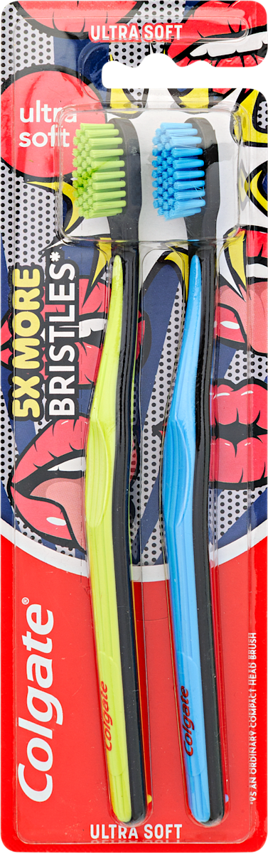 Colgate Fogkefe ultra soft, duo, (többféle), 2 db | dm.hu