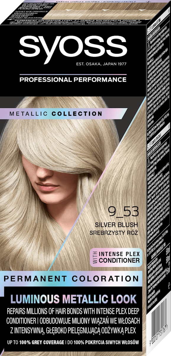 Syoss Farba do włosów 9_53 Srebrzysty Róż, 1 szt. kupuj w zawsze ...