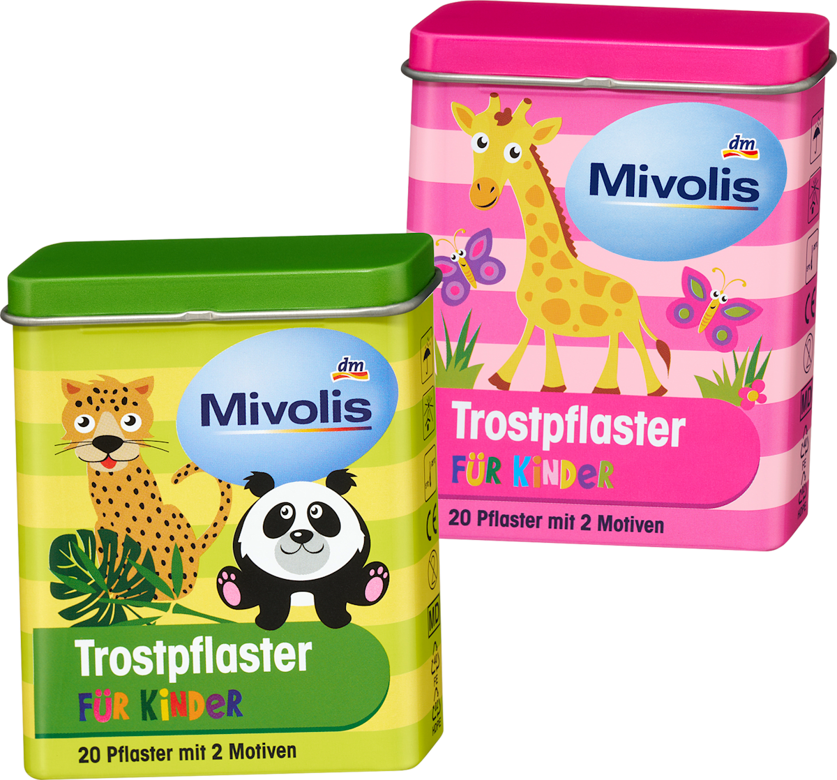 Mivolis Trostpflaster Kinder, 20 St dauerhaft günstig online kaufen | dm.de