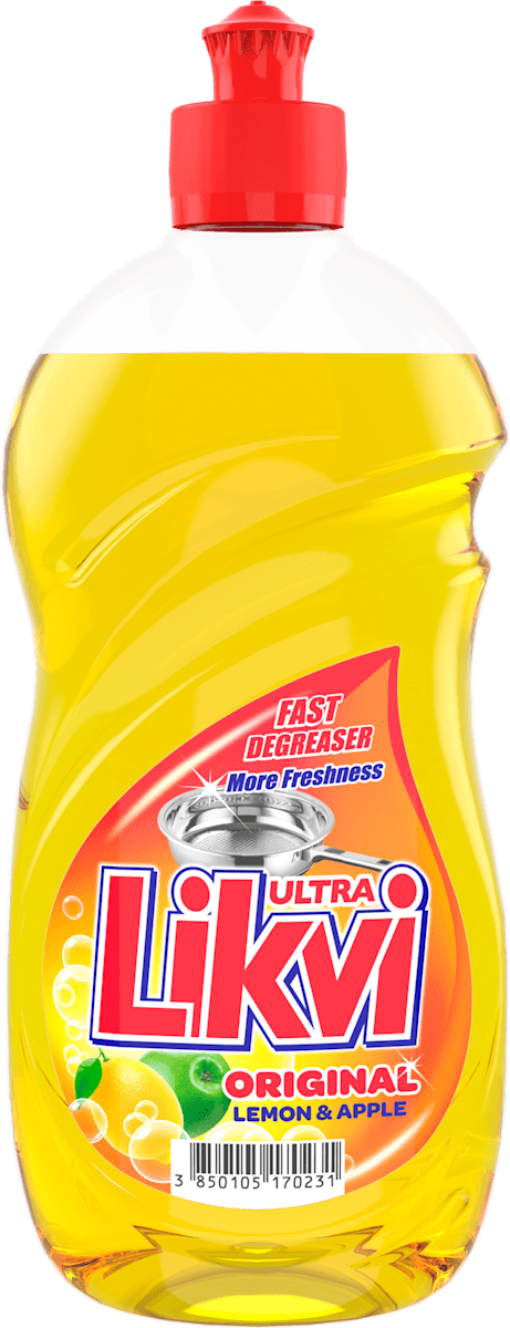 Likvi Ultra Original Lemon & Apple deterdžent za ručno pranje suđa ...