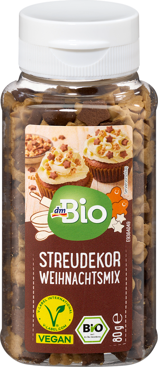 dmBio Bio szóródekor, karácsonyi mix, 80 g | dm.hu