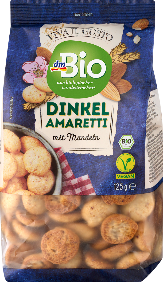 dmBio Amaretti Kekse, 125 g | dm.at
