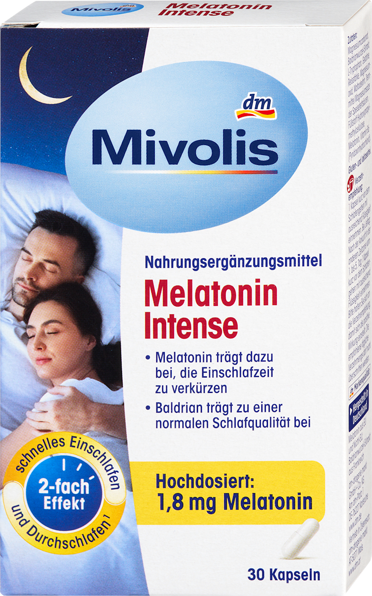 Mivolis Melatonin Intense Kapseln 30 St, 23 g dauerhaft günstig online ...
