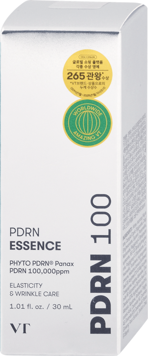 VT COSMETICS Regeneračná pleťová esencia s polynukleotidmi PDRN 100 Essence, 30 ml | mojadm.sk