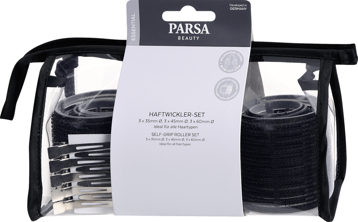 PARSA BEAUTY sada natáček na vlasy s taštičkou, 1 ks | dm.cz