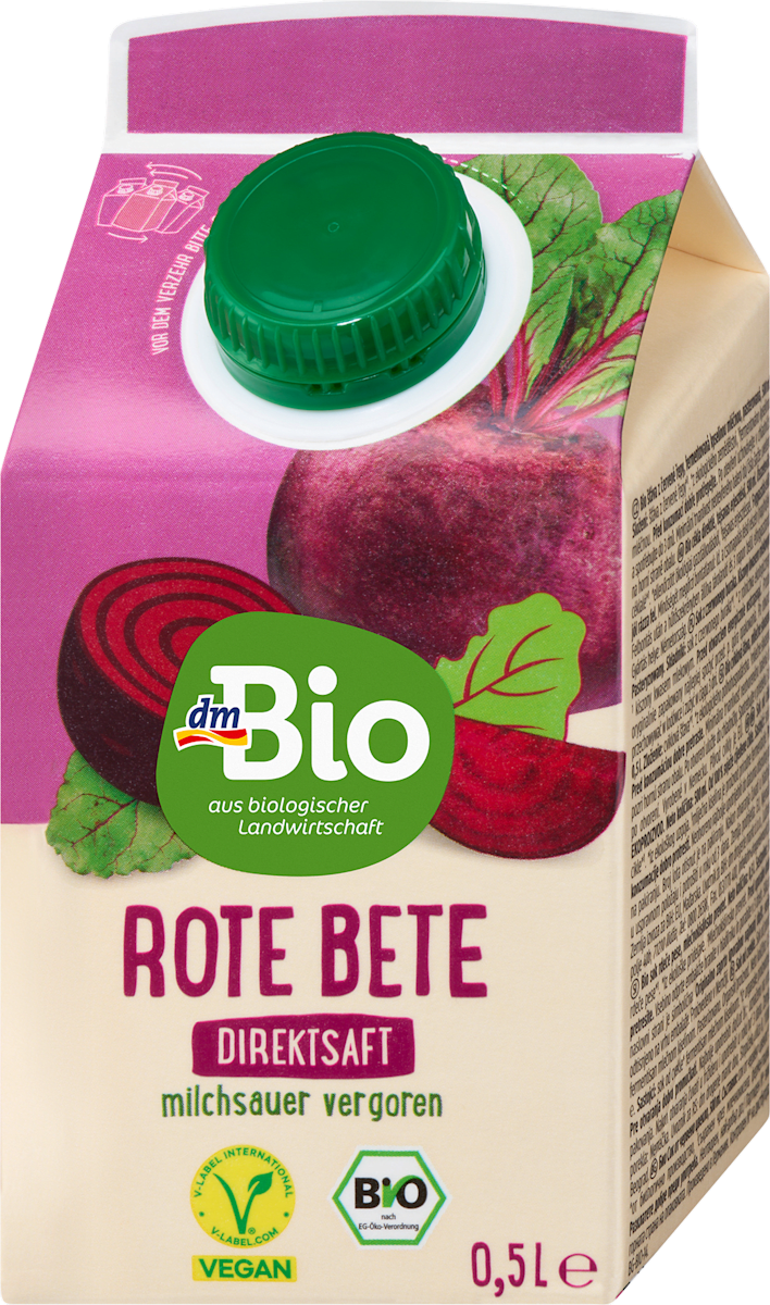 dmBio Bio cékla direktlé, tejsavas erjesztésű, 500 ml | dm.hu