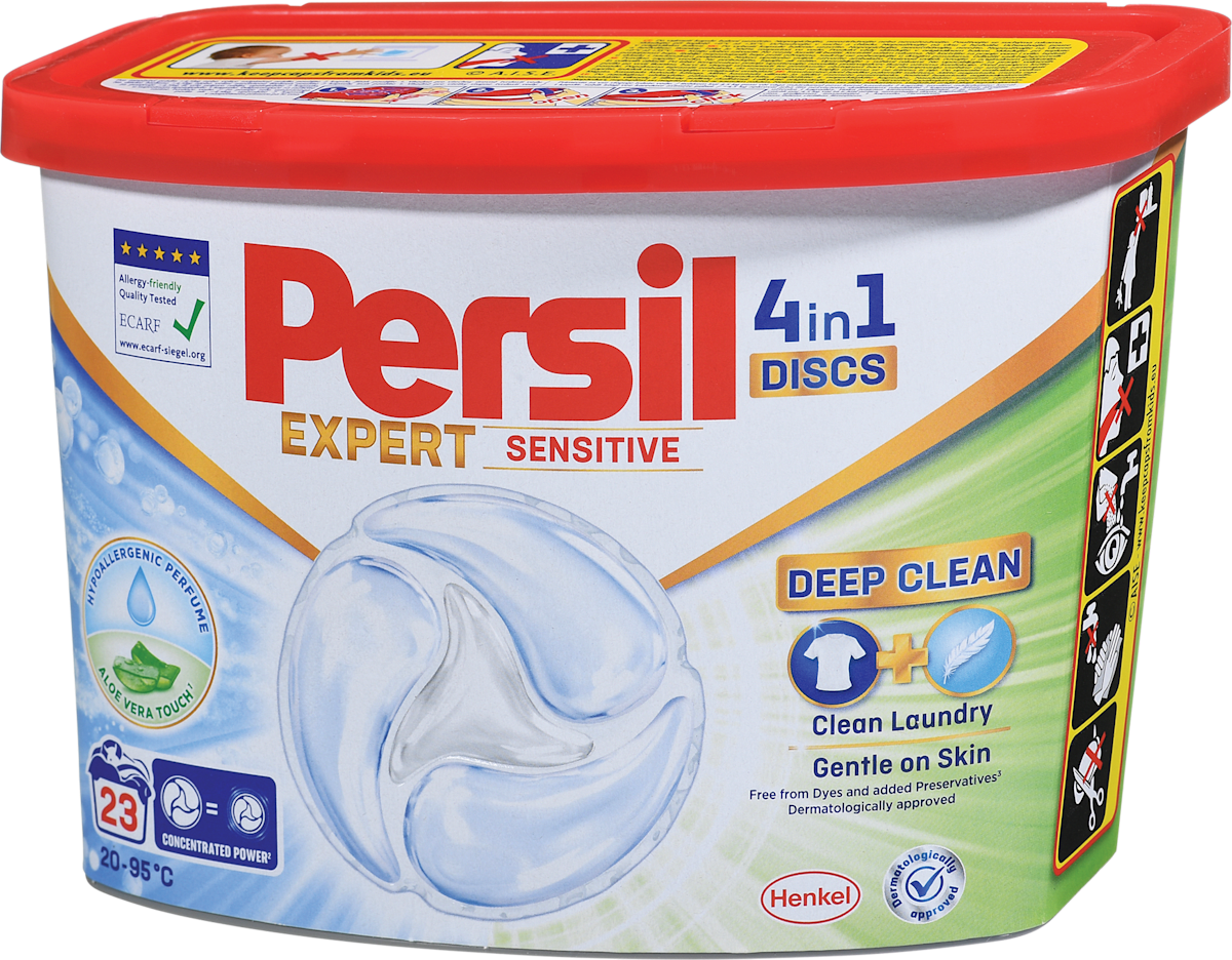 Persil Expert Sensitive Deep Clean 4u1 kapsule za pranje rublja, 23 kom ...
