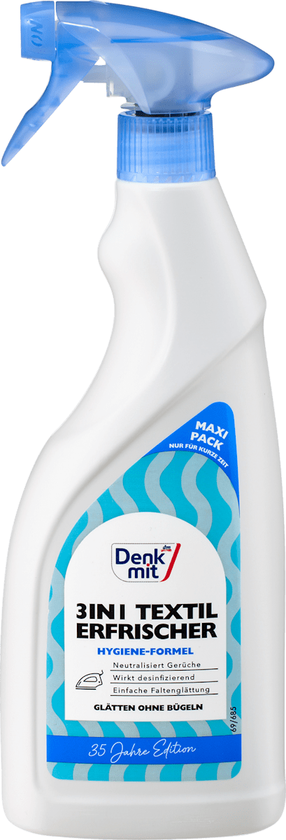 Denkmit Spray împrospătare textile 3 în 1, 750 ml | dm.ro