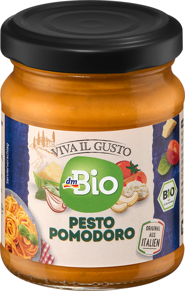 dmBio Pesto, Pomodoro, 120 g dauerhaft günstig online kaufen | dm.de