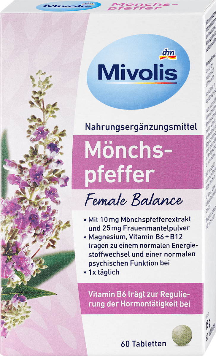 Mivolis Tablete Female Balance - konopljika, 60 kom. | dm.hr