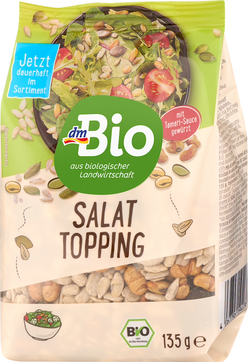 dmBio bio toping na salát, 135 g | dm.cz