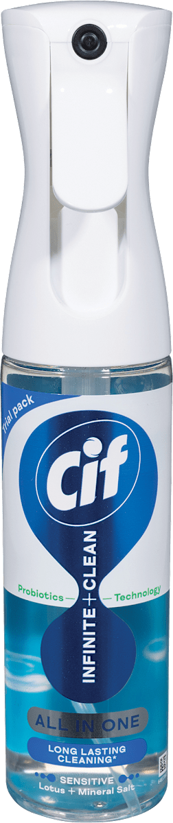Cif Večnamensko čistilo v spreju Infinite + Clean s probiotiki ...