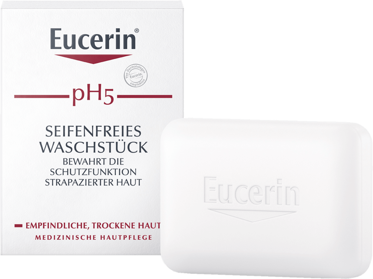 Eucerin Eucerin pH5 seifenfreies Waschstück für empfindliche trockene ...
